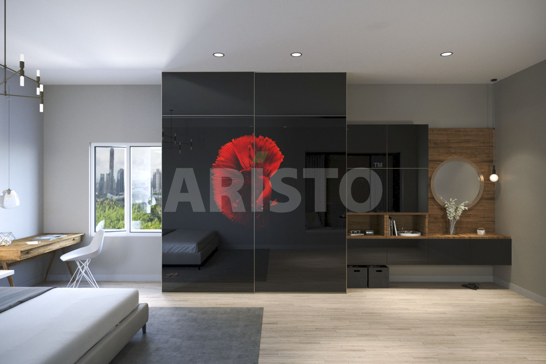 Aristo Sliding Wardrobes in Gurgaon and Delhi NCR | Innovante Studio